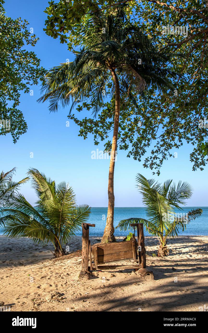 Beautiful Tropical Beach, Lonely Beach, Koh Chang Island, Thailand ...