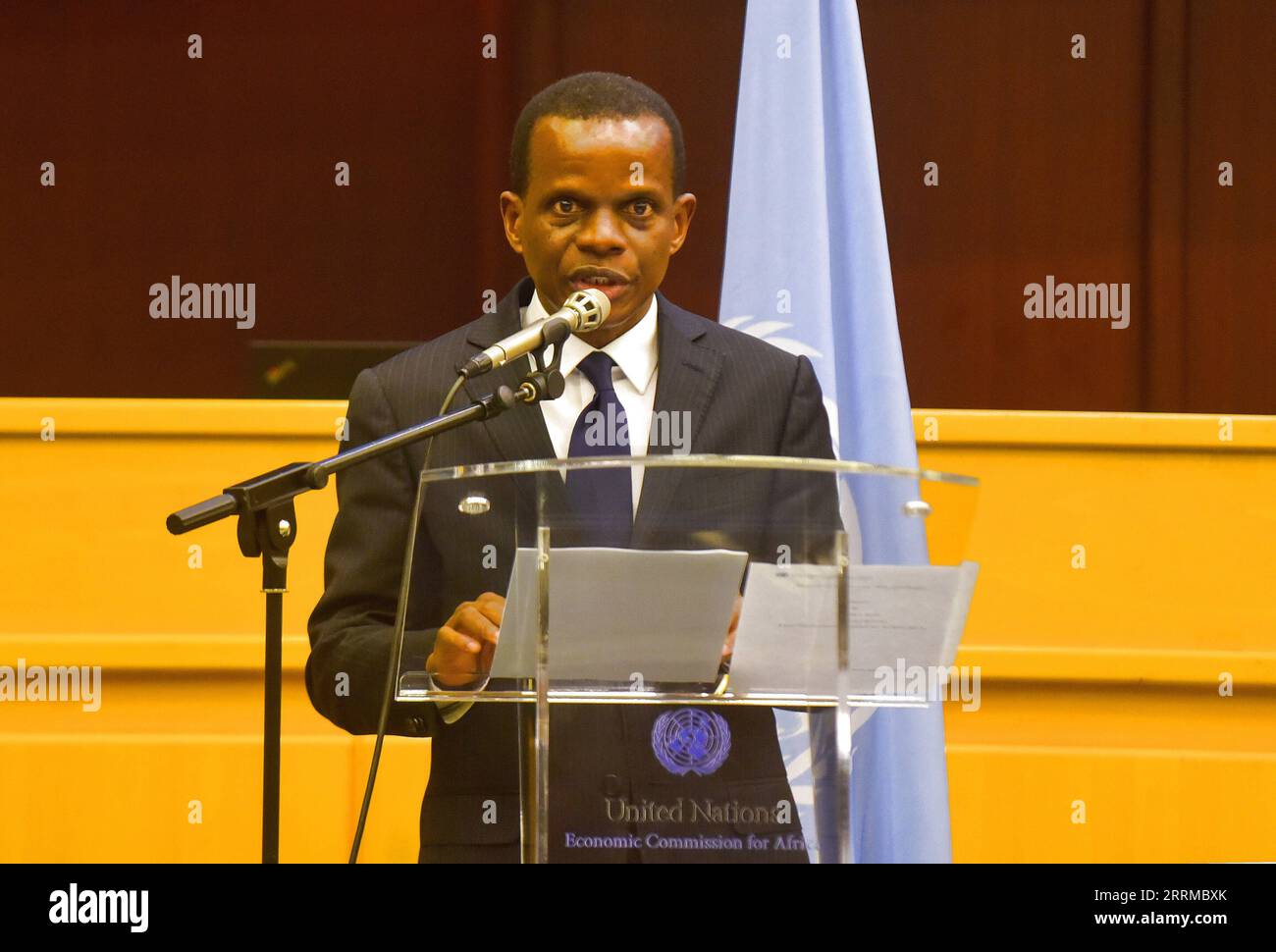 221016 -- ADDIS ABABA, Oct. 16, 2022 -- Antonio Pedro, acting executive ...