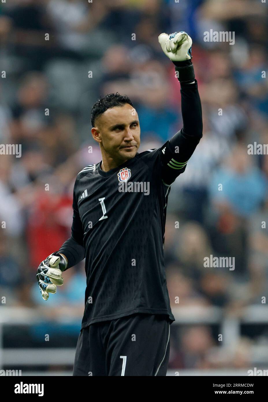 Costa Rica's Goalkeeper Keylor Navas celebrates during the ...