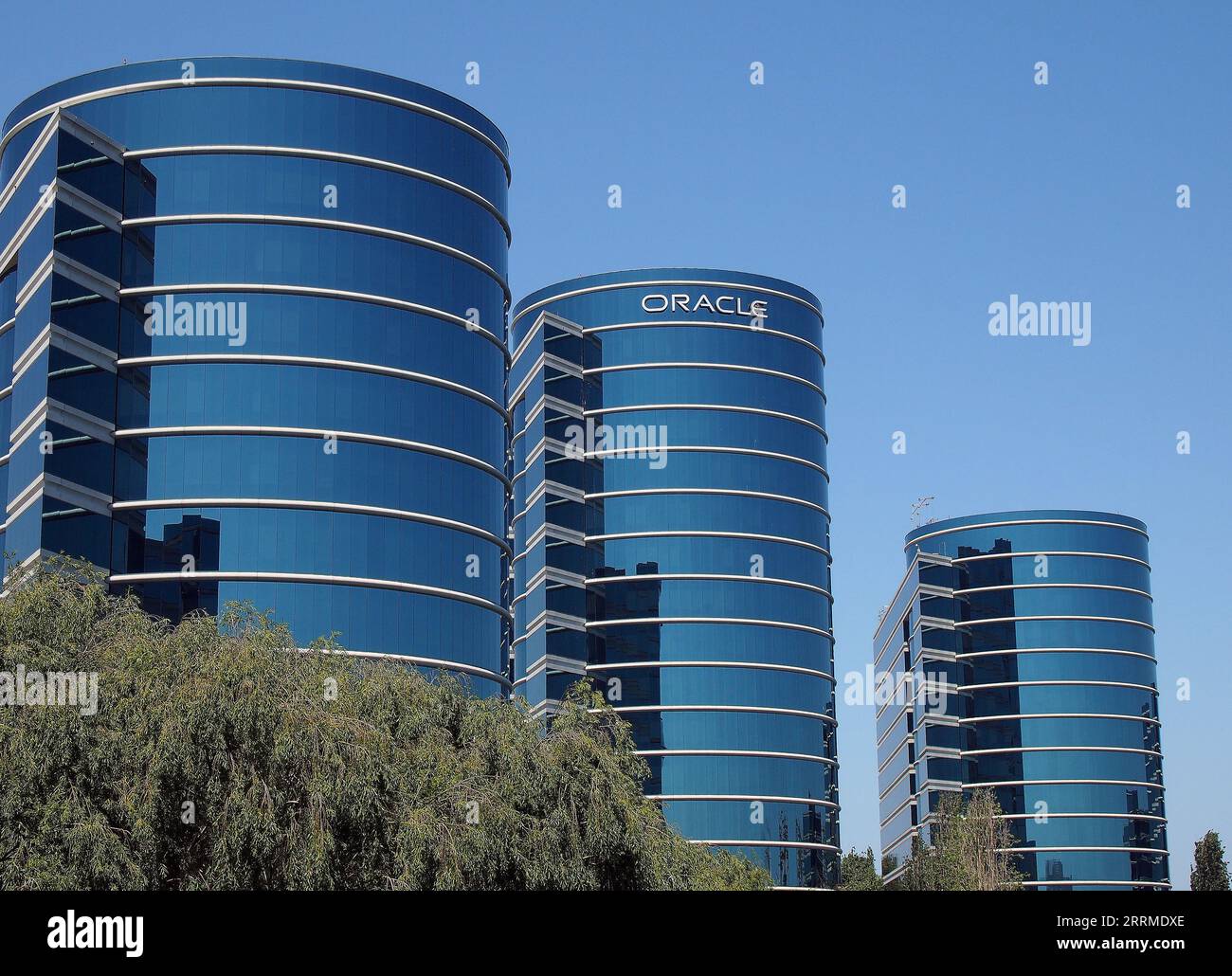 Oracle Corporation campus buildings, Redwood Shores California Stock ...