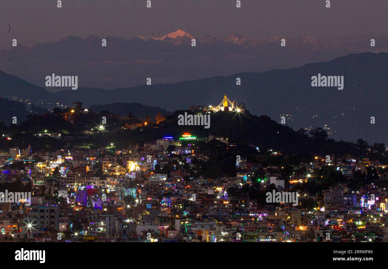 Nepal lalitpur tihar lights hi-res stock photography and images - Alamy