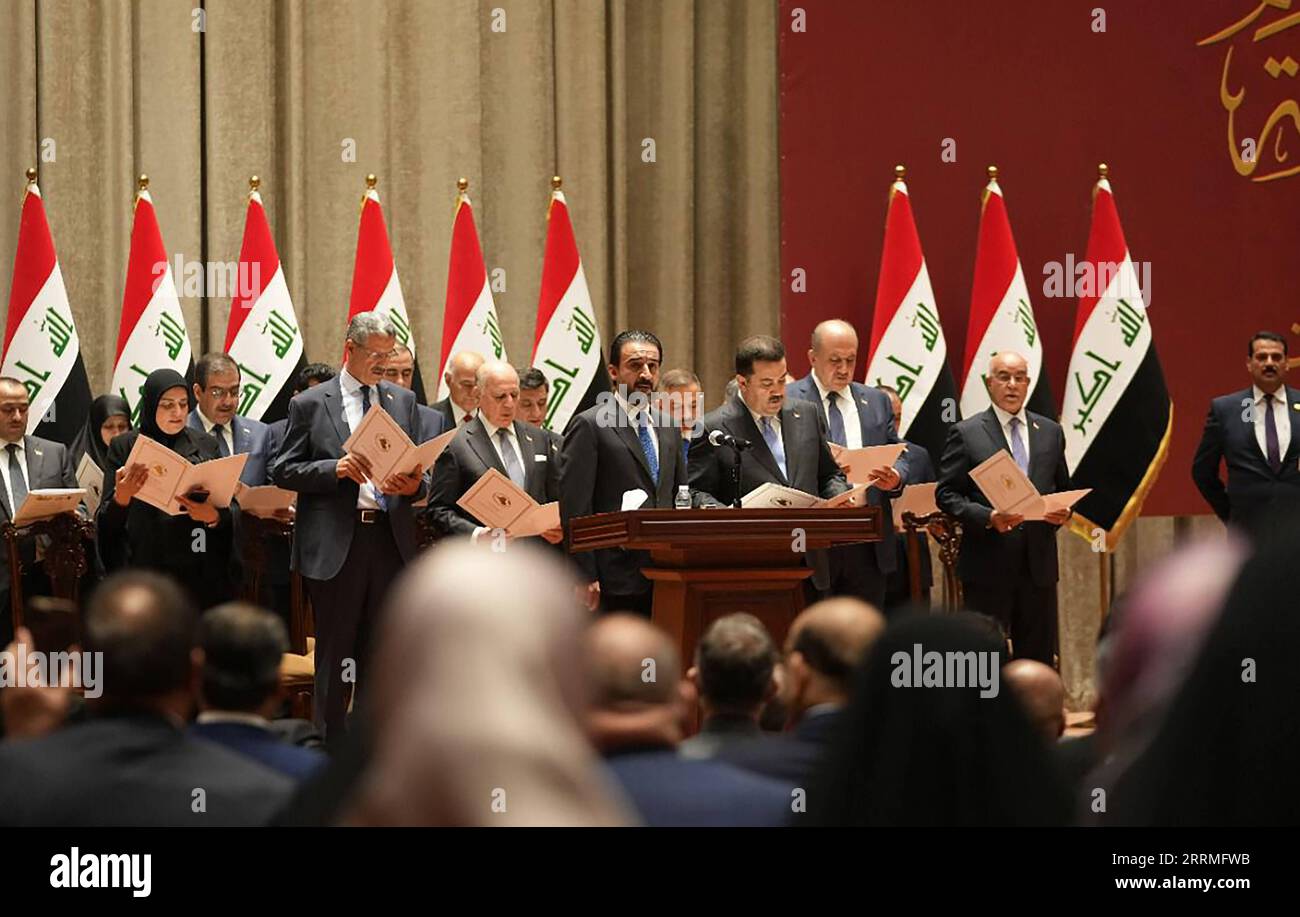 221027 Baghdad Oct 27 2022 Prime Minister Designate Mohammed