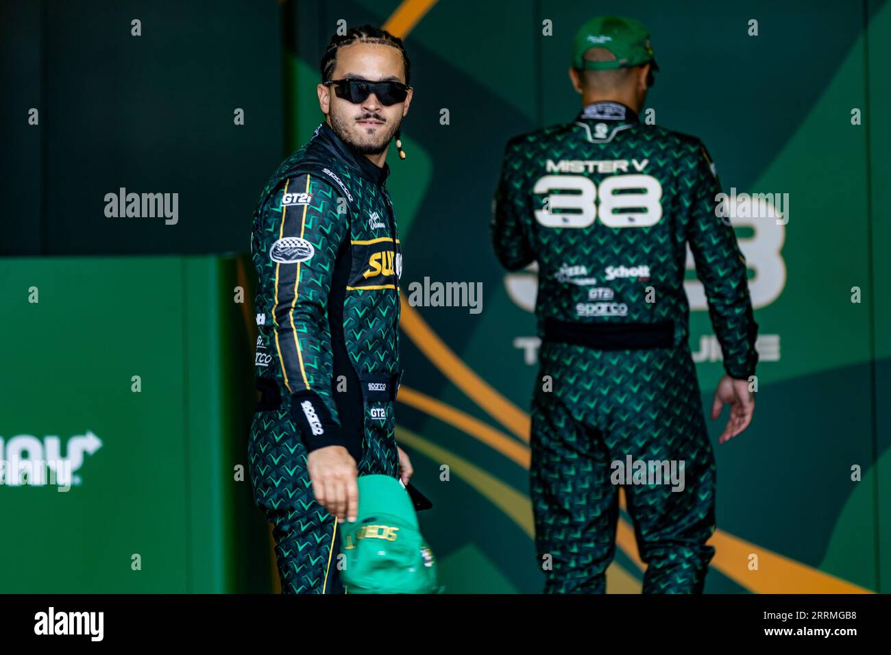 Le Mans, France. 30th July, 2023. Theo Juice, Subway et Mister V ...