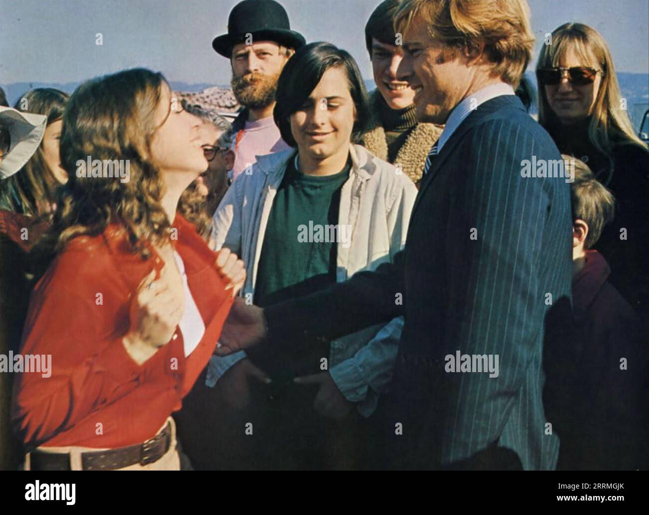 THE CANDIDATE 1972 Warner Bros. film with Robert Redford Stock Photo ...