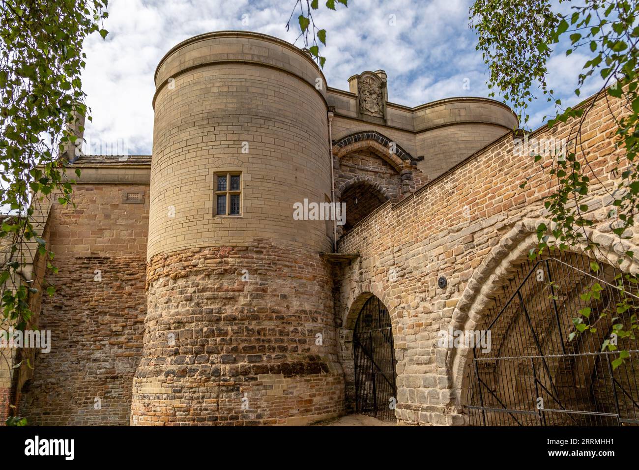 Stone Walls and Grounds at Nottingham Castle, UK Stock Photo - Alamy