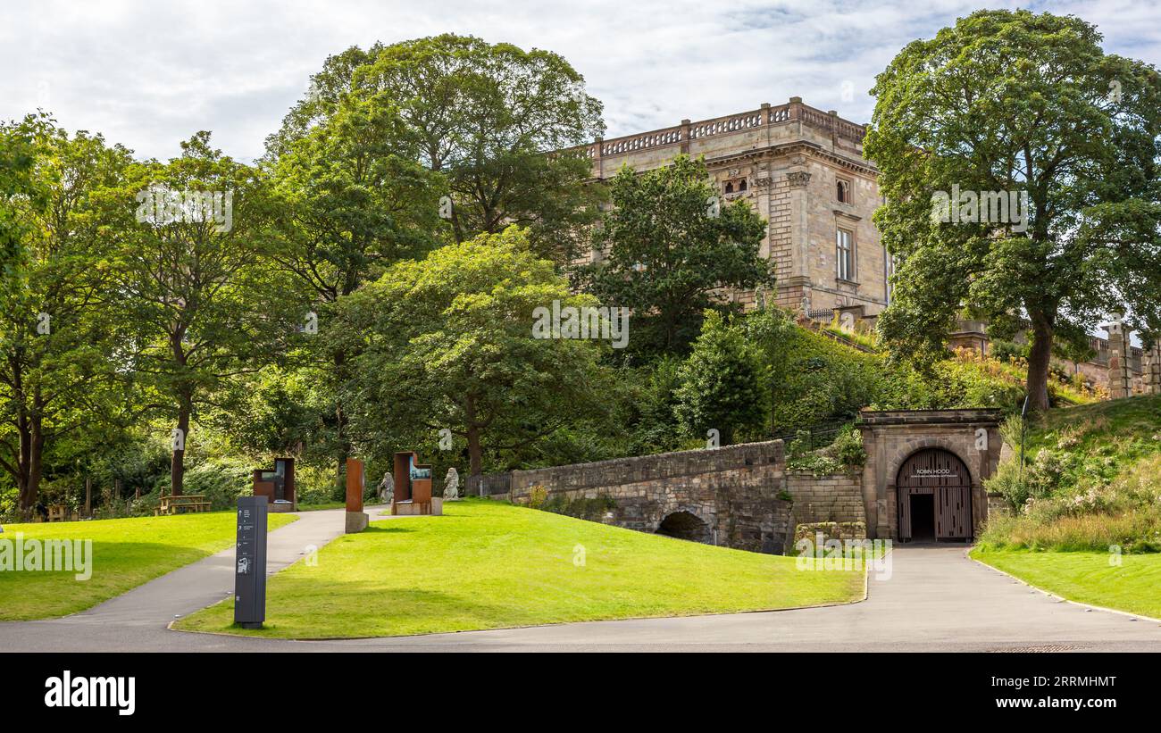 Bandstand nottingham castle gardens hi-res stock photography and images ...