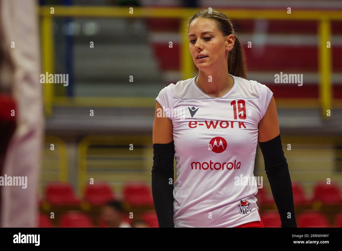 Busto Arsizio, Italy. 08th Sep, 2023. Jennifer Boldini #19 of UYBA Unet ...