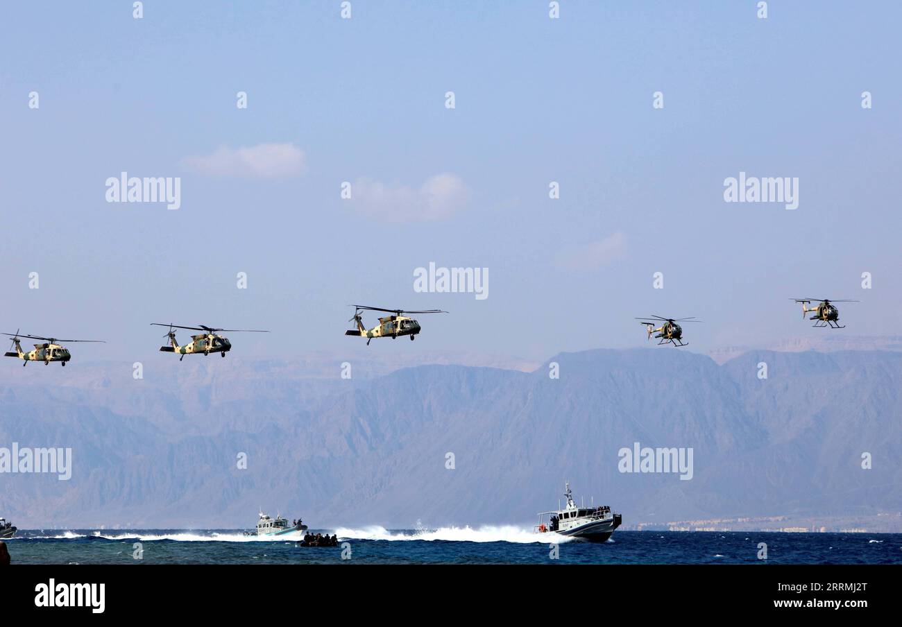221101 -- AQABA JORDAN, Nov. 1, 2022 -- Jordanian special forces take ...