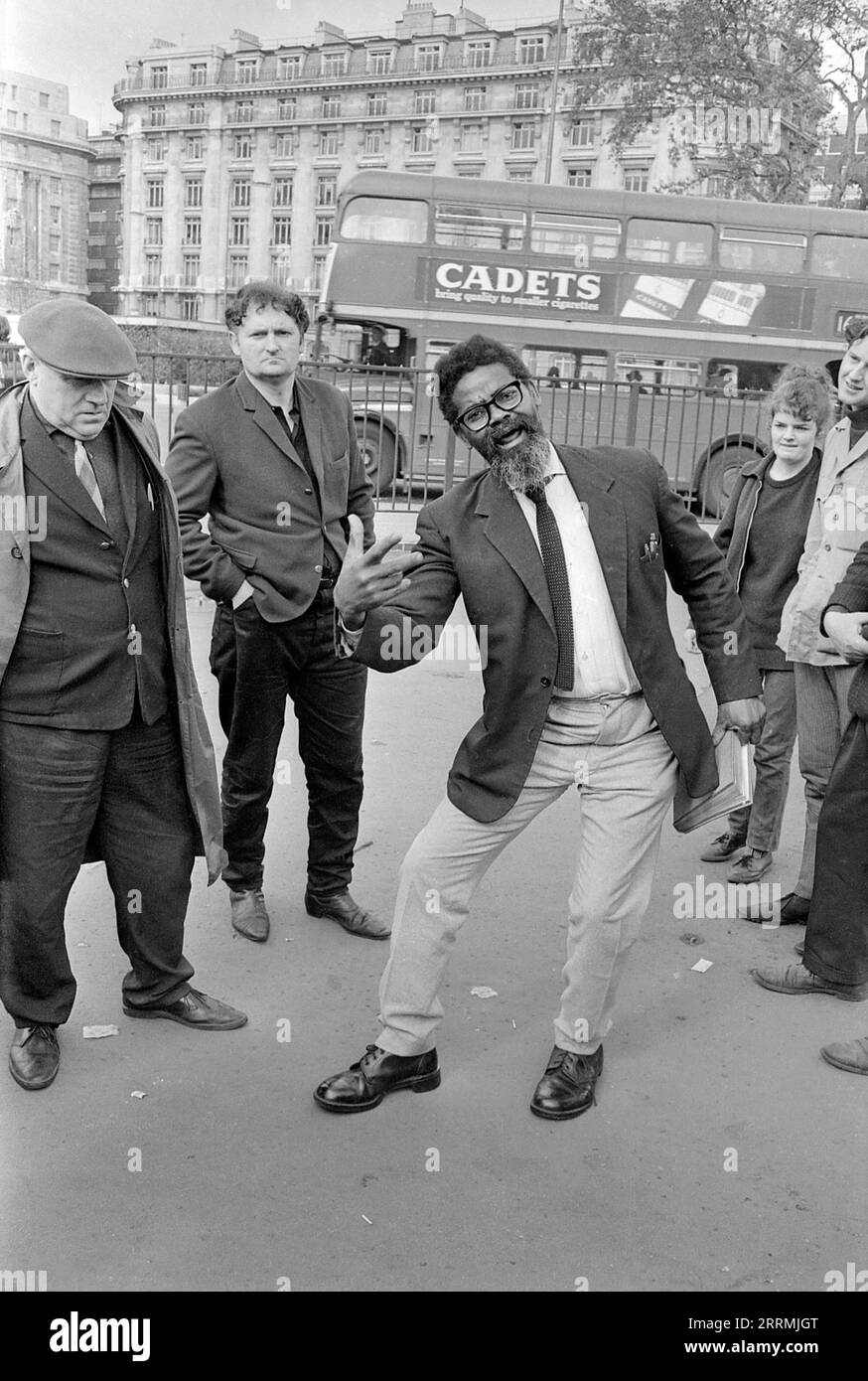 London. 1965 – An evangelist preaching at Speaker’s Corner, Hyde Park ...