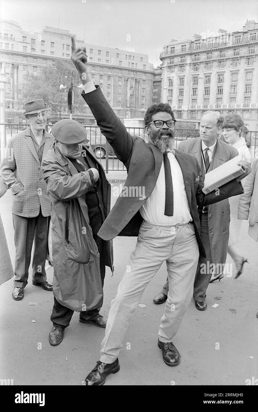 London. 1965 – An evangelist preaching at Speaker’s Corner, Hyde Park ...