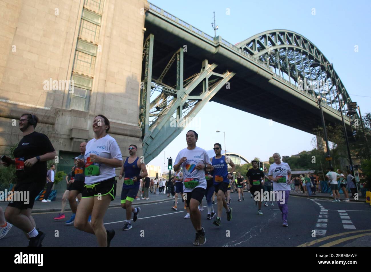 Aj bell great north 5k run hi-res stock photography and images - Alamy