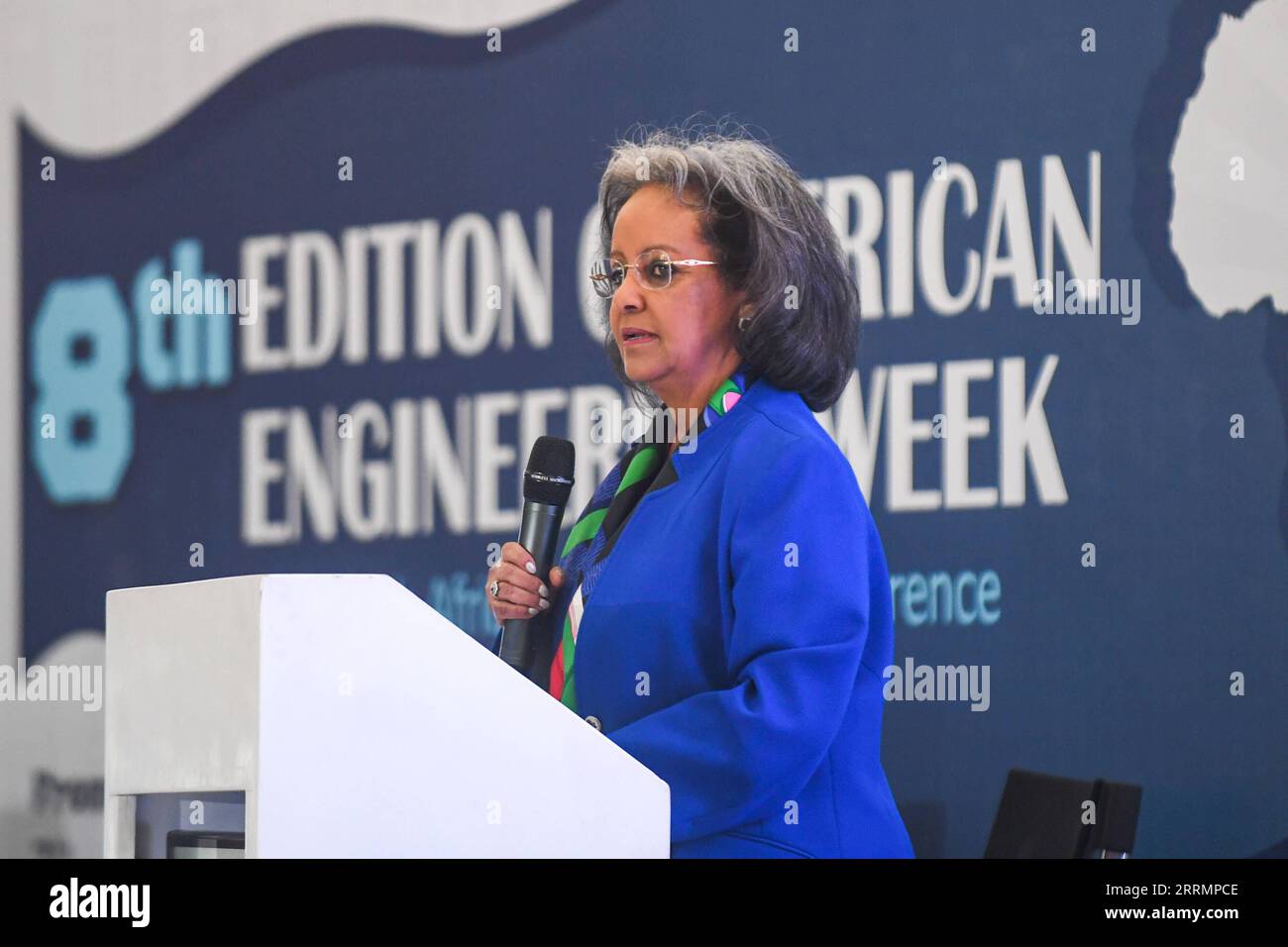 221110 -- ADDIS ABABA, Nov. 10, 2022 -- Ethiopian President Sahle-Work ...