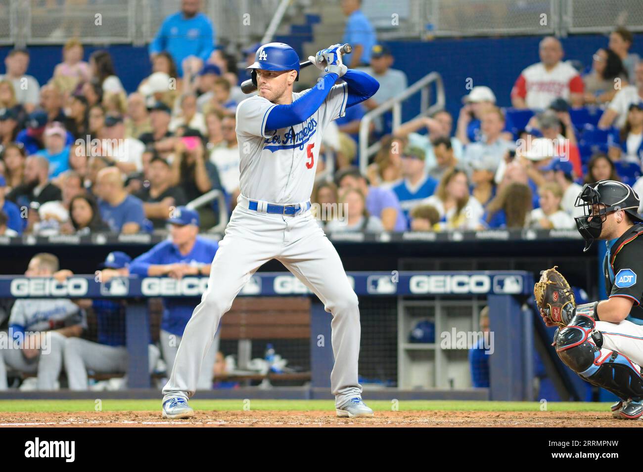 Miami, USA. 07th Sep, 2023. Miami, Florida, USA; Los Angeles Dodgers ...