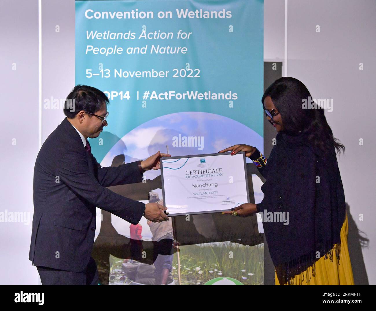 221111 -- GENEVA, Nov. 11, 2022 -- Musonda Mumba R, secretary-general ...