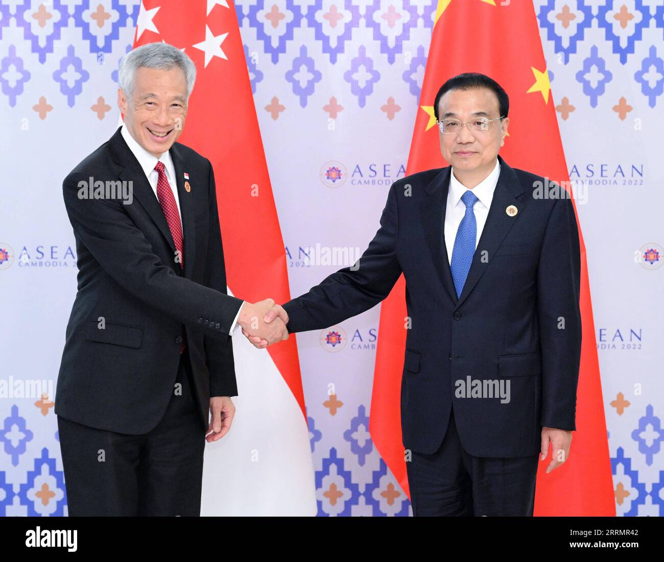 Keqiang singapore pm meting hi-res stock photography and images - Alamy