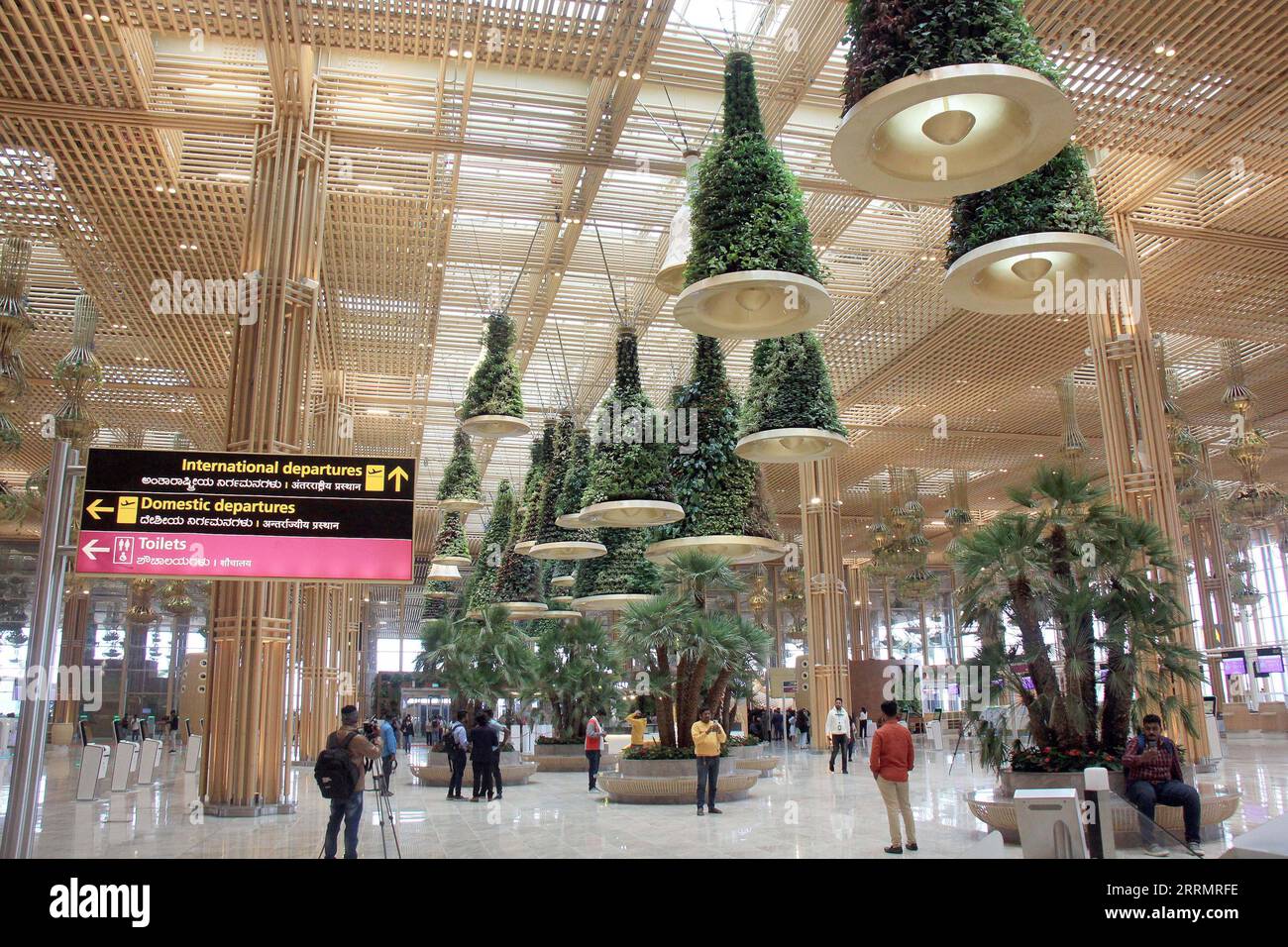 221112 -- BANGALORE, Nov. 12, 2022 -- This photo shows a view of the newly-inaugurated Terminal ...