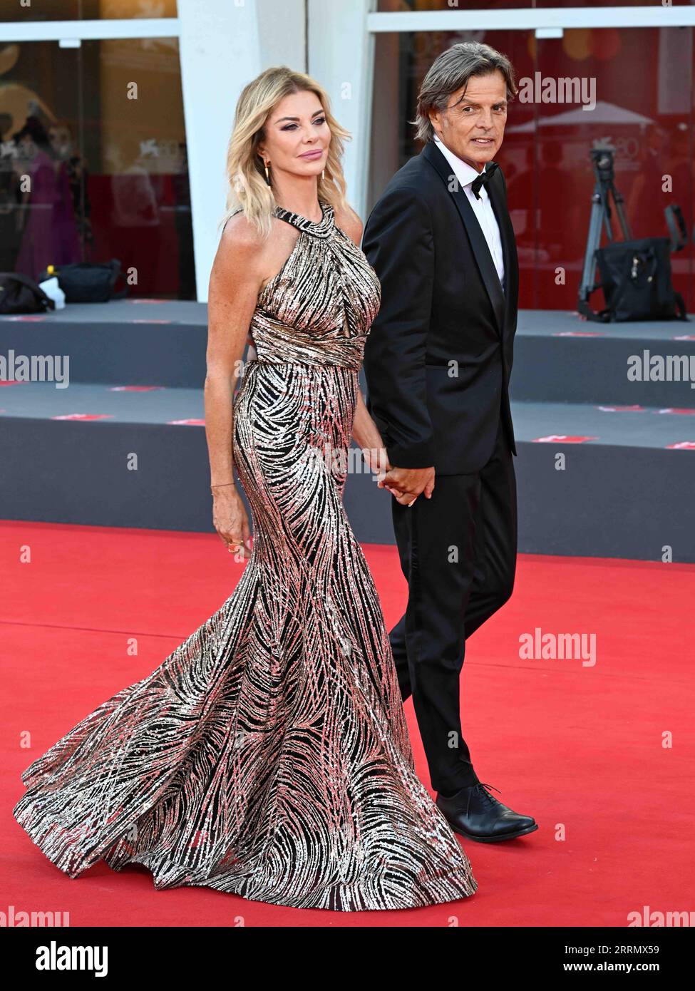 Venice, Italy. 08th Sep, 2023. Evening 10 - Red Carpet Film Hors-Saison ...