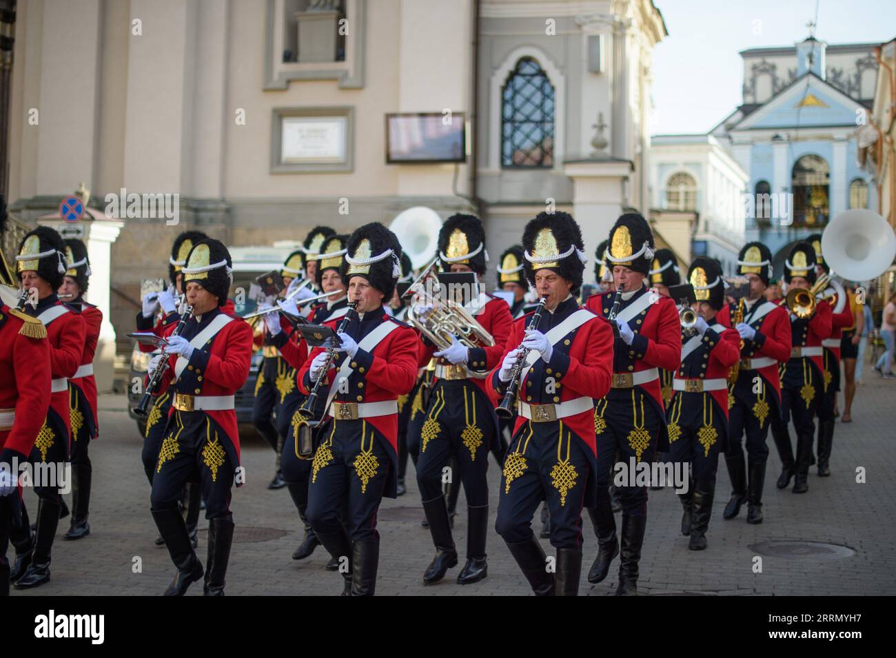 Lithuanian Army Orchestra took part in the solemn procession in honor ...