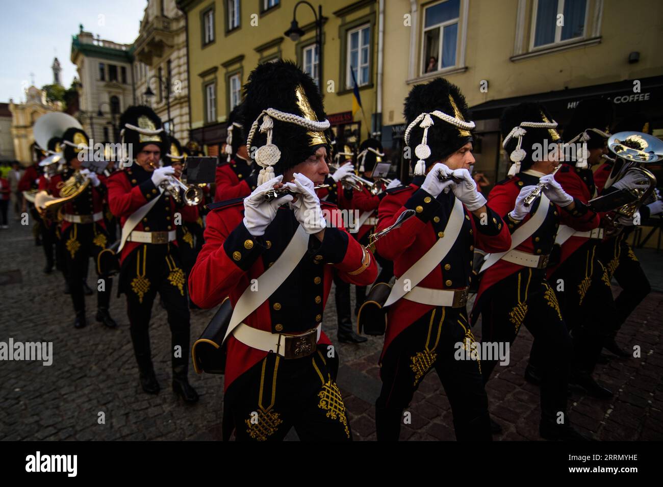 Lithuanian Army Orchestra took part in the solemn procession in honor ...