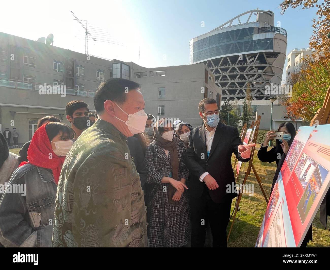 221122 -- TEHRAN, Nov. 22, 2022 -- Chinese Ambassador to Iran Chang Hua ...