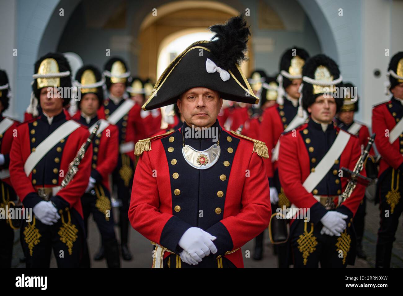 Vilnius, Lithuania. 08th Sep, 2023. Lithuanian Army Orchestra took part ...