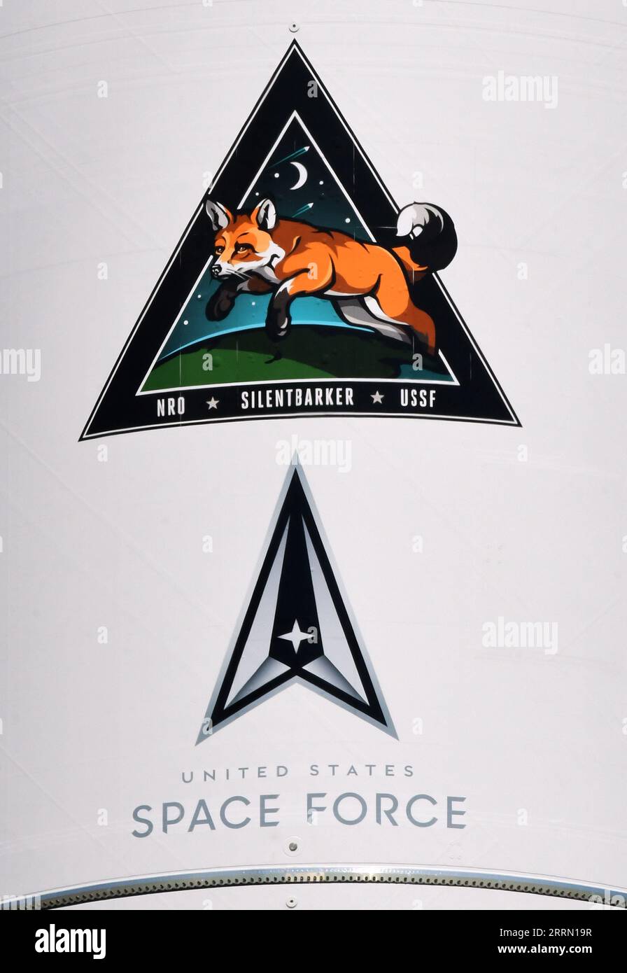 Cape Canaveral, United States. 08th Sep, 2023. The mission emblems on a ...