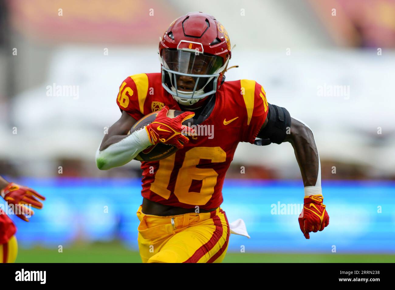 LOS ANGELES, CA - SEPTEMBER 02: USC Trojans wide receiver Tahj ...