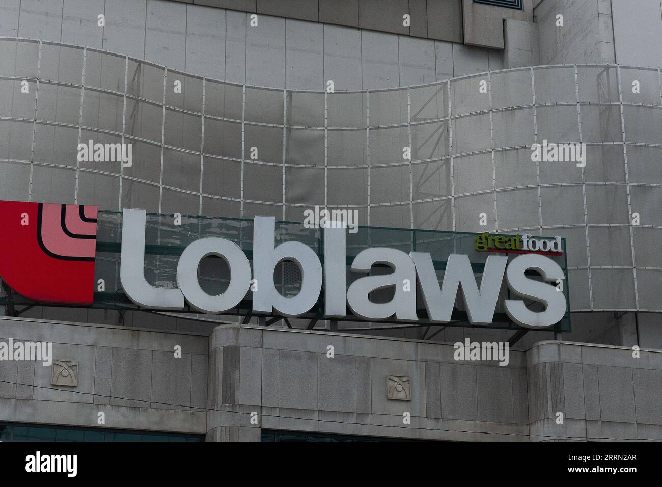 Toronto, ON, Canada - December 17, 2022: View at Loblaws great food ...