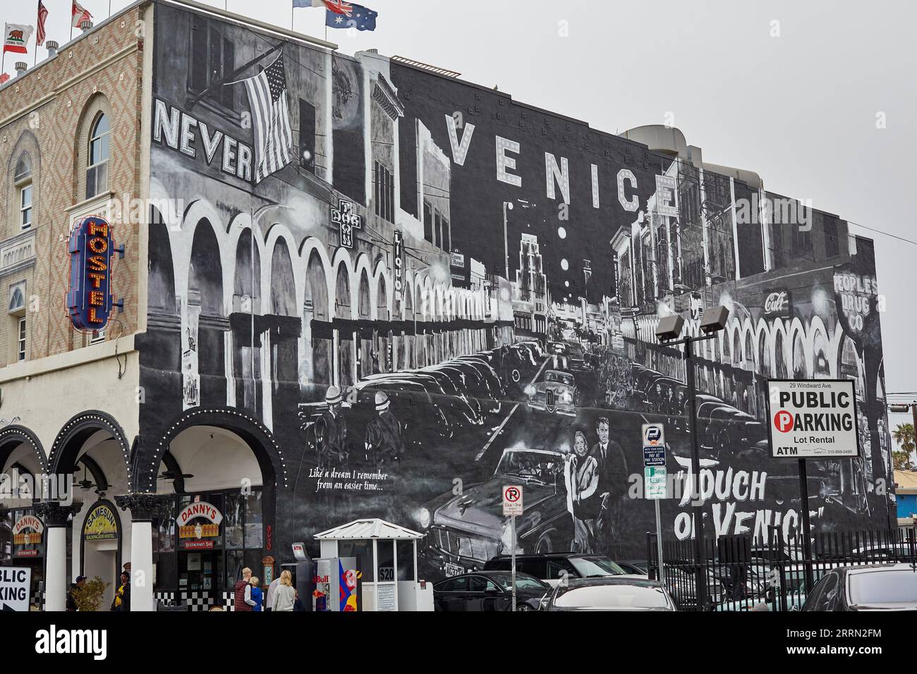 Venice, California, USA. 15th Apr, 2014. The ''Touch Of Venice'' mural ...
