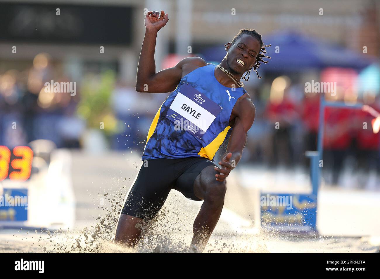 Zagreb, Croatia. 08th Sep, 2023. ZAGREB, CROATIA - SEPTEMBER 8: Tajay ...