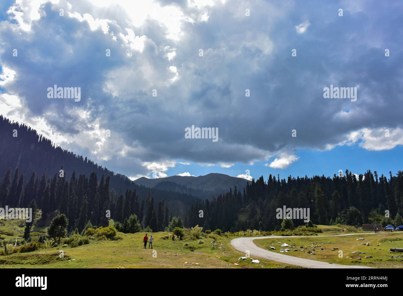 Bota Pathri, India. 08th Sep, 2023. Visitors explore the Bota Pathri, a ...
