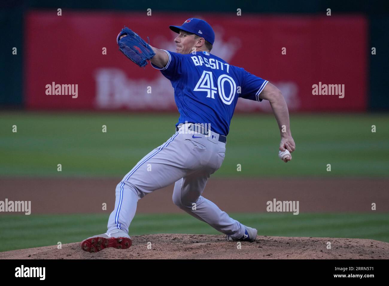 Toronto Blue Jays' Chris Bassitt during a baseball game against the ...