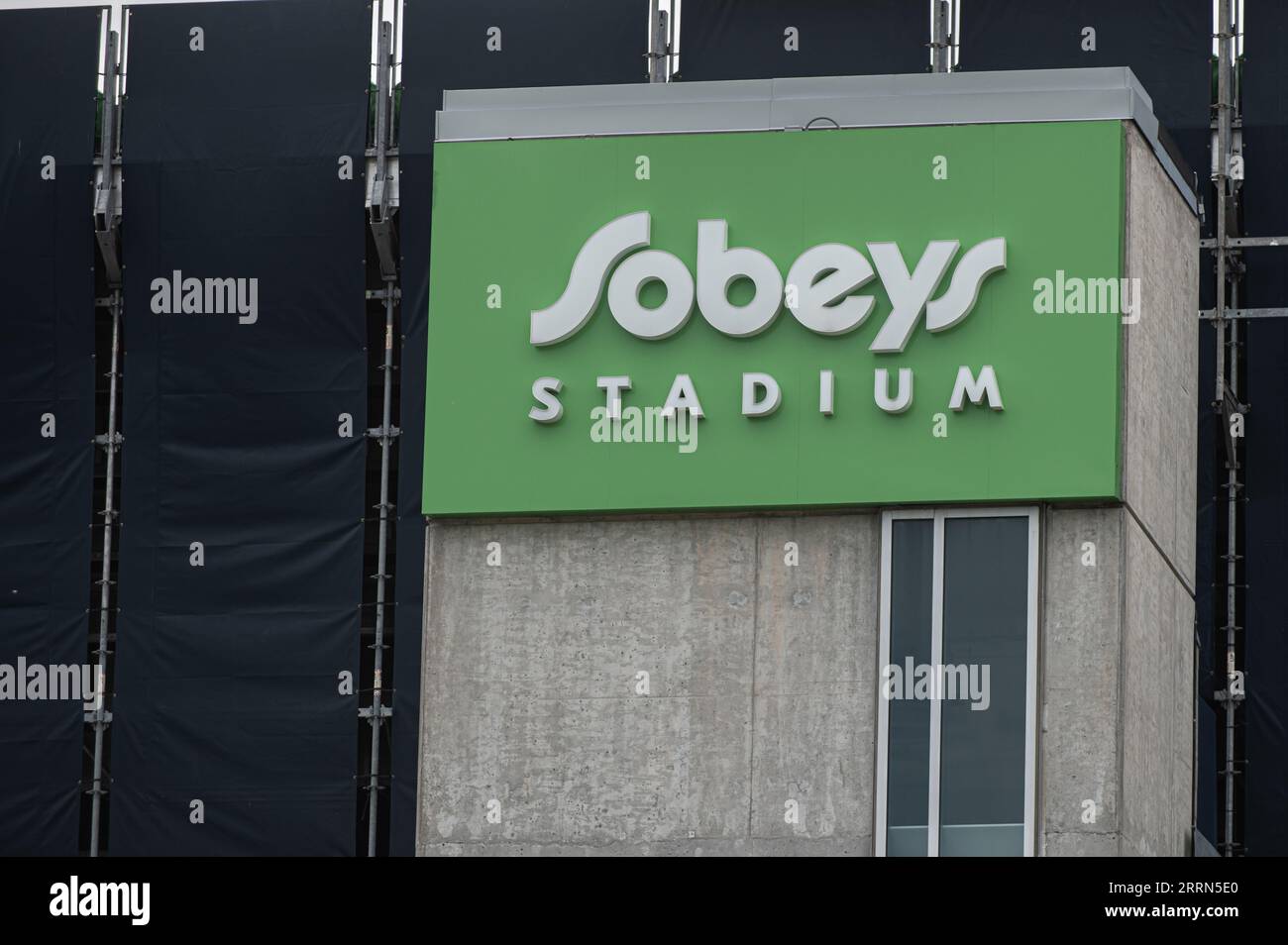 Toronto, ON, Canada – August 10, 2023: The logo and brand sign on ...