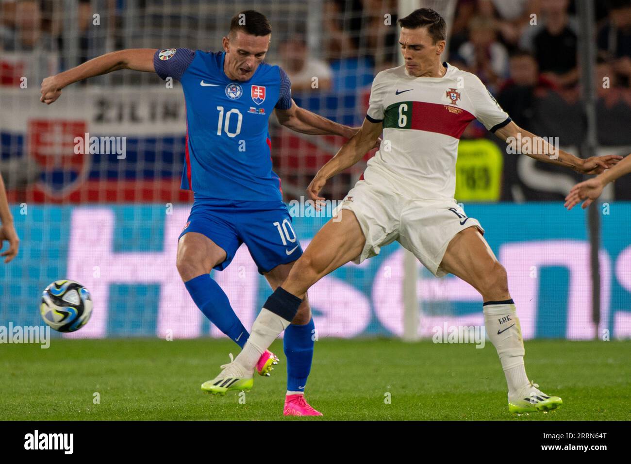 Bratislava, Slovakia. 08th Sep, 2023. Robert Polievka of Slovakia and ...