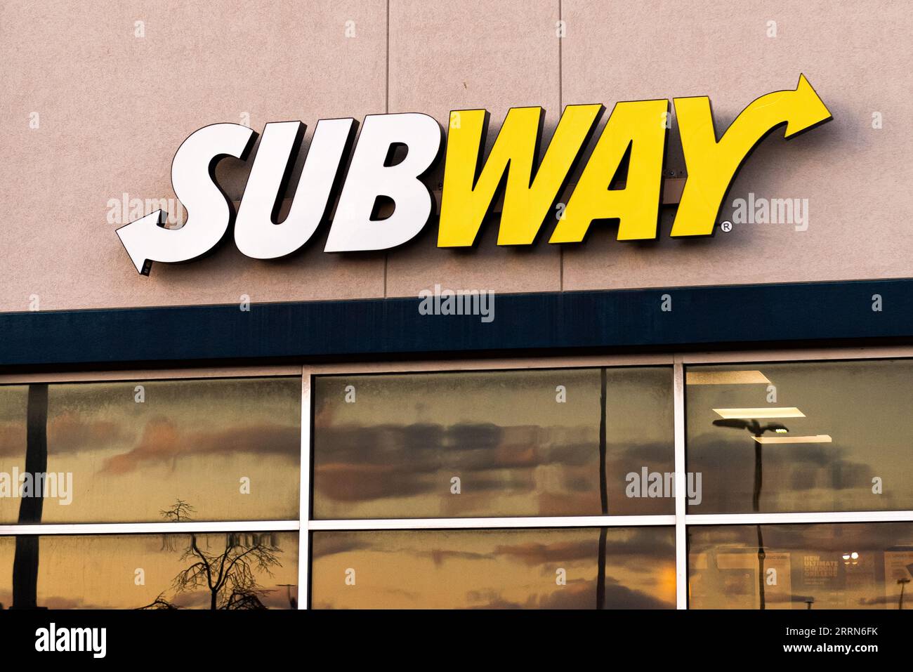 Toronto, ON, Canada – August 23, 2023: Subway is an American ...