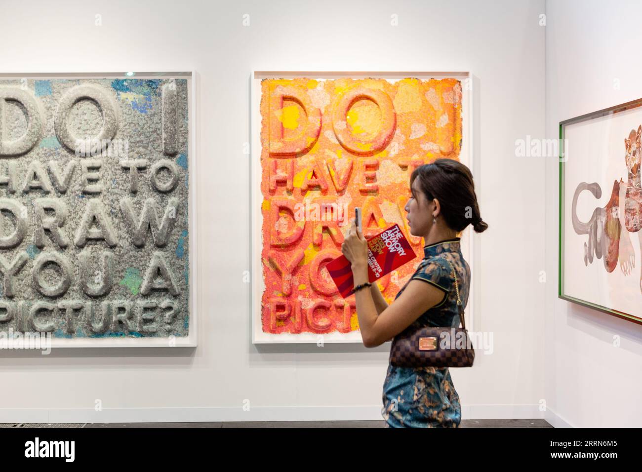 New York, NY, USA. 8th Sep, 2023. The Armory Show, an exposition ...