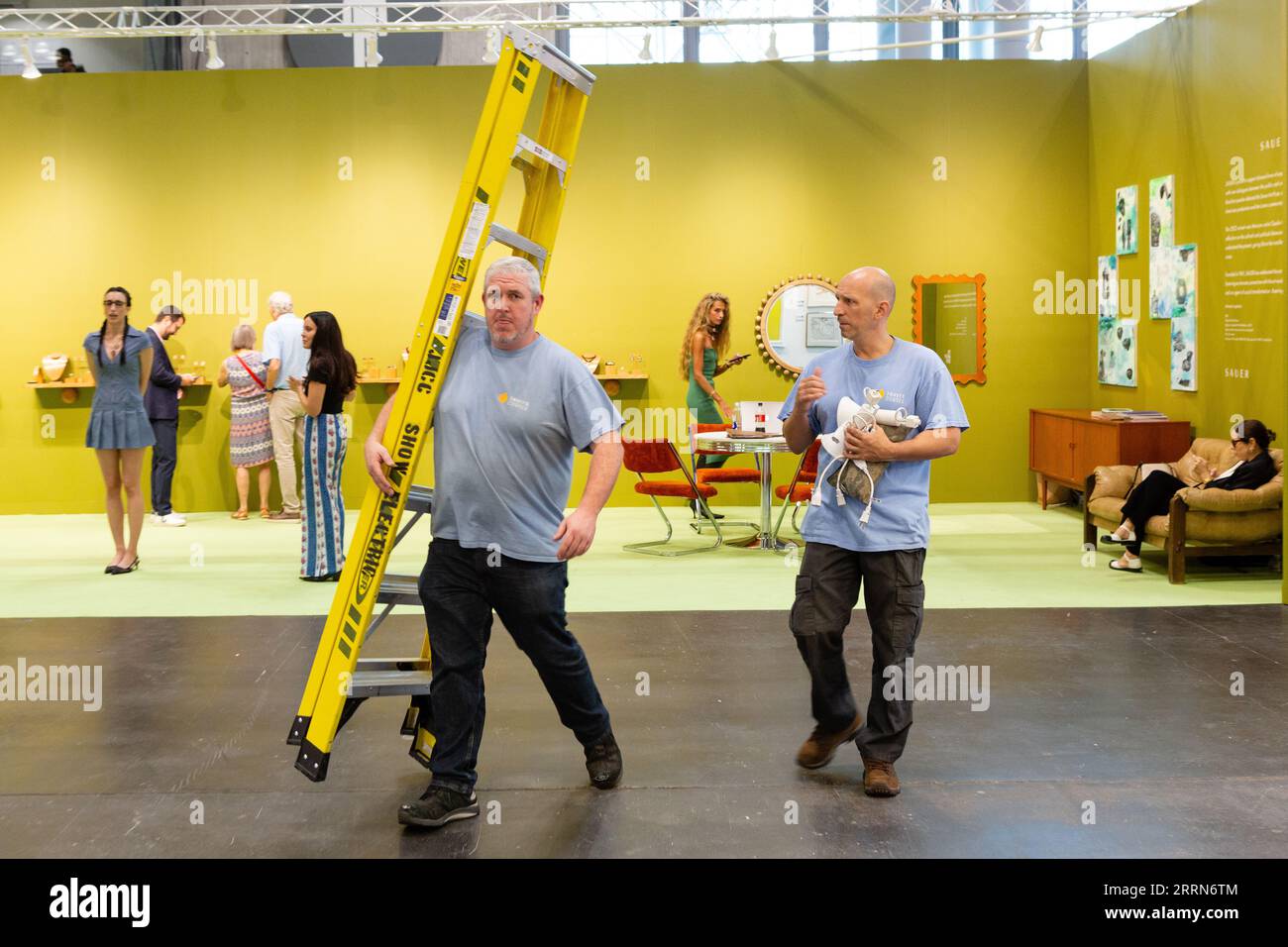 New York, NY, USA. 8th Sep, 2023. The Armory Show, an exposition ...