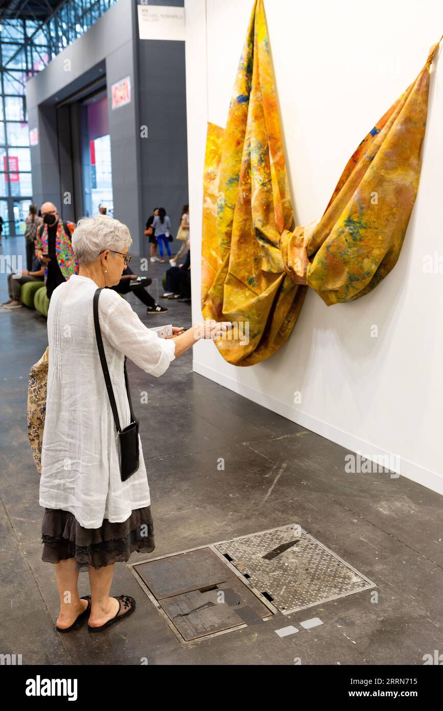New York, NY, USA. 8th Sep, 2023. The Armory Show, an exposition ...