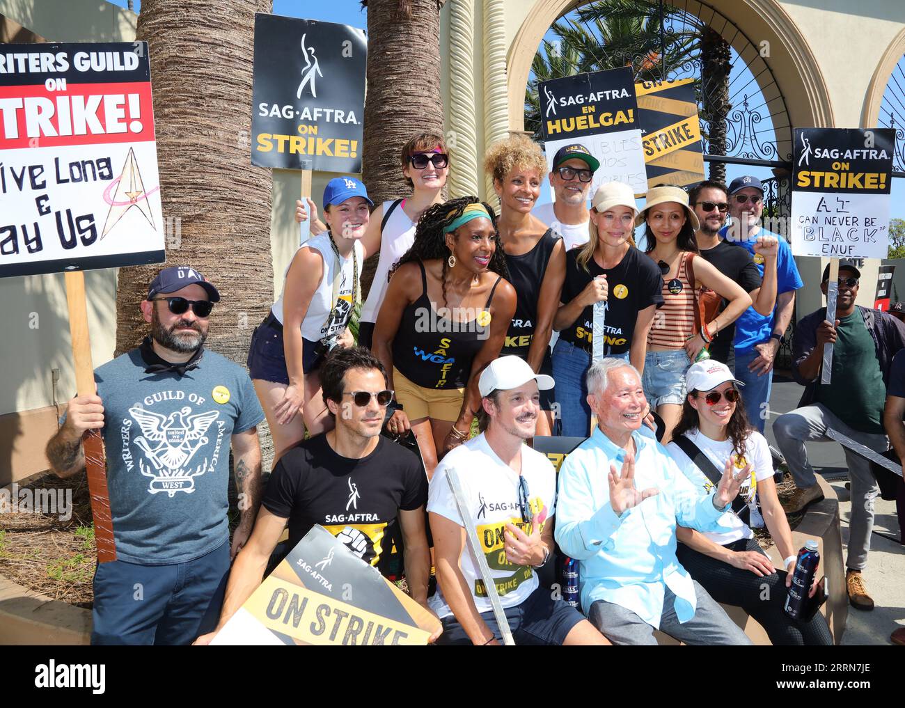 Hollywood, USA. 08th Sep, 2023. Santiago Cabrera, Jonathan Del Arco ...
