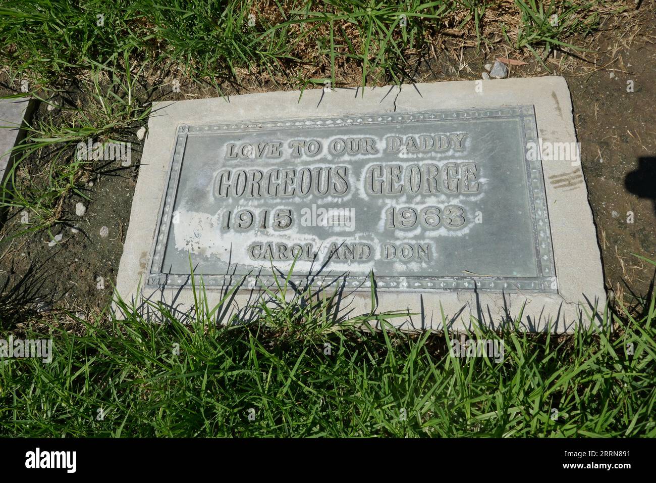 North Hollywood, California, USA 7th September 2023 Wrestler Gorgeous George Grave, aka George ...