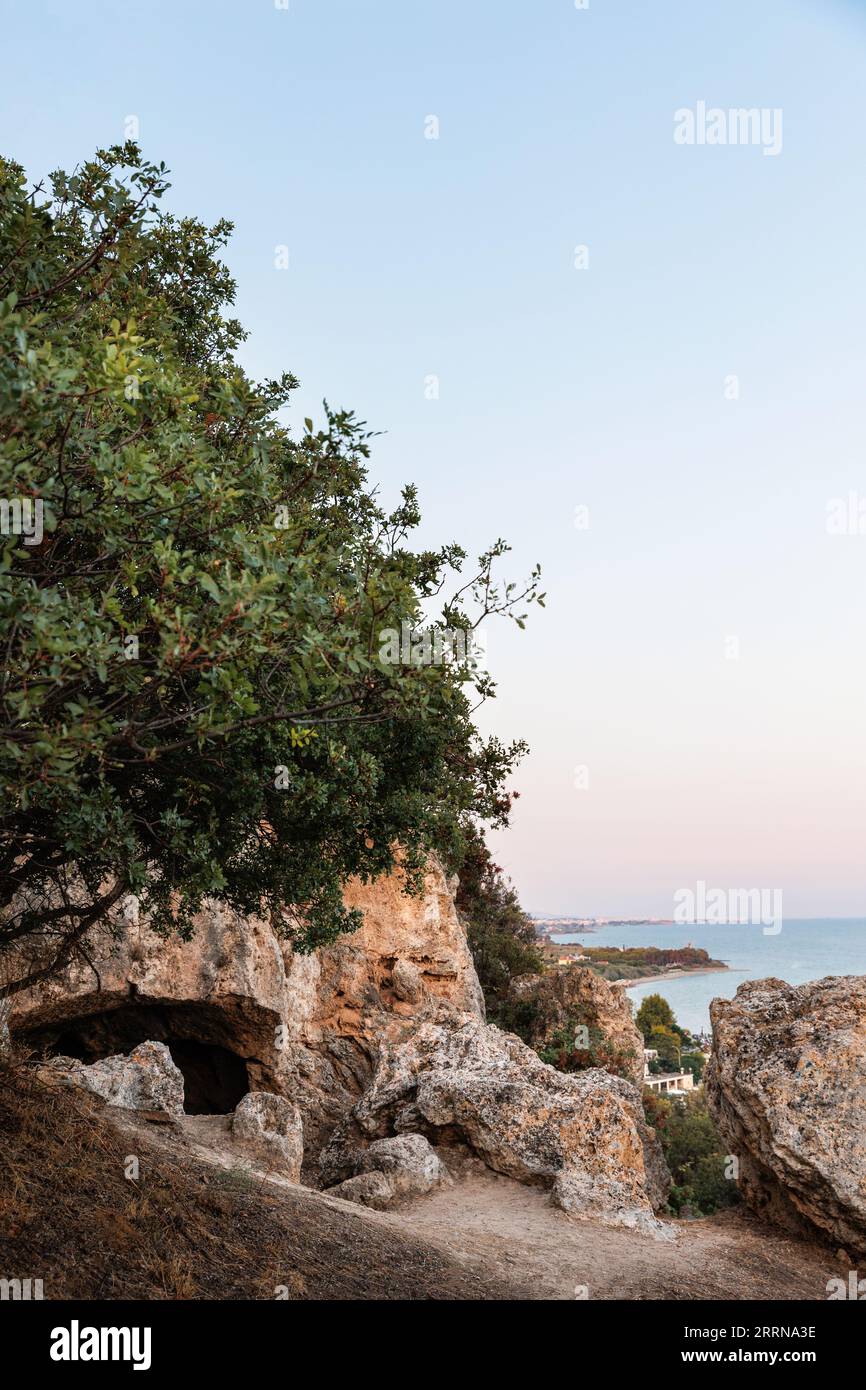 Cyclops cave greece hi-res stock photography and images - Alamy