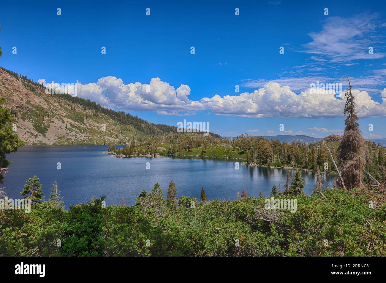 Photo of Silver lake at Eureka Plumas Forest, Lake Basin, California ...