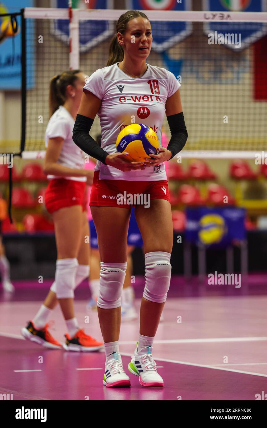 Busto Arsizio, Italy. 08th Sep, 2023. Jennifer Boldini #19 of UYBA Unet ...
