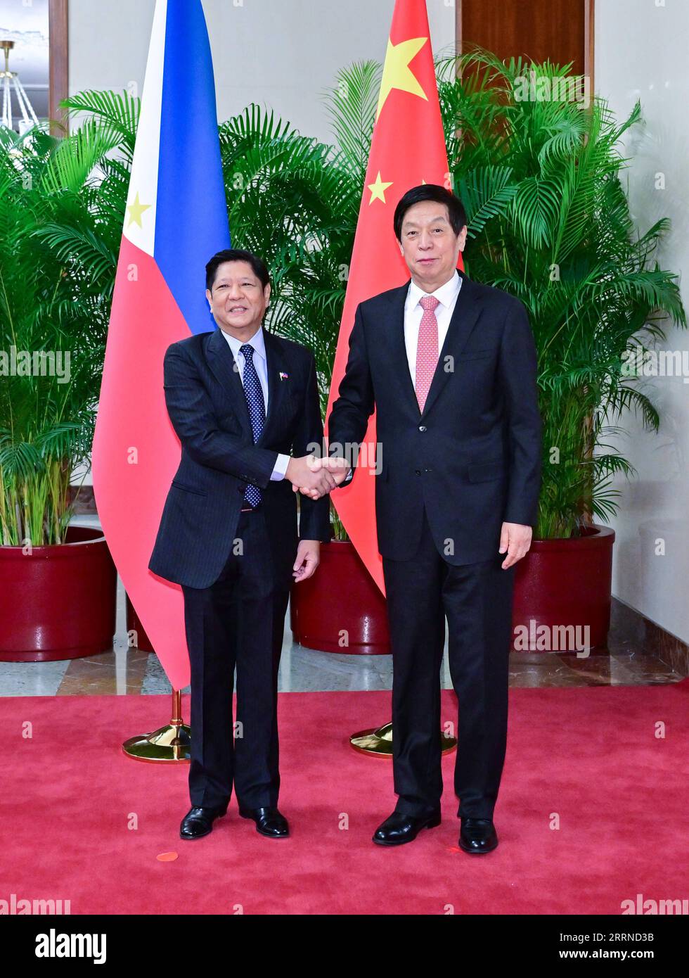 China, Xi Jinping empfängt philippinischen Präsident Ferdinand Marcos ...