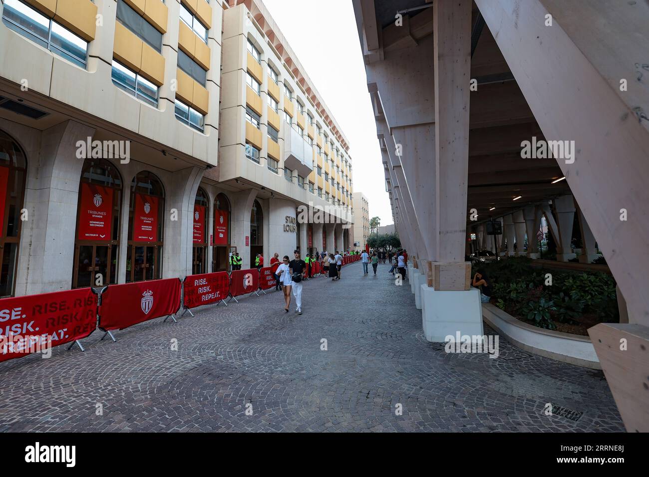 Monaco, Monaco, 2nd September 2023. A general view of the stadium ...