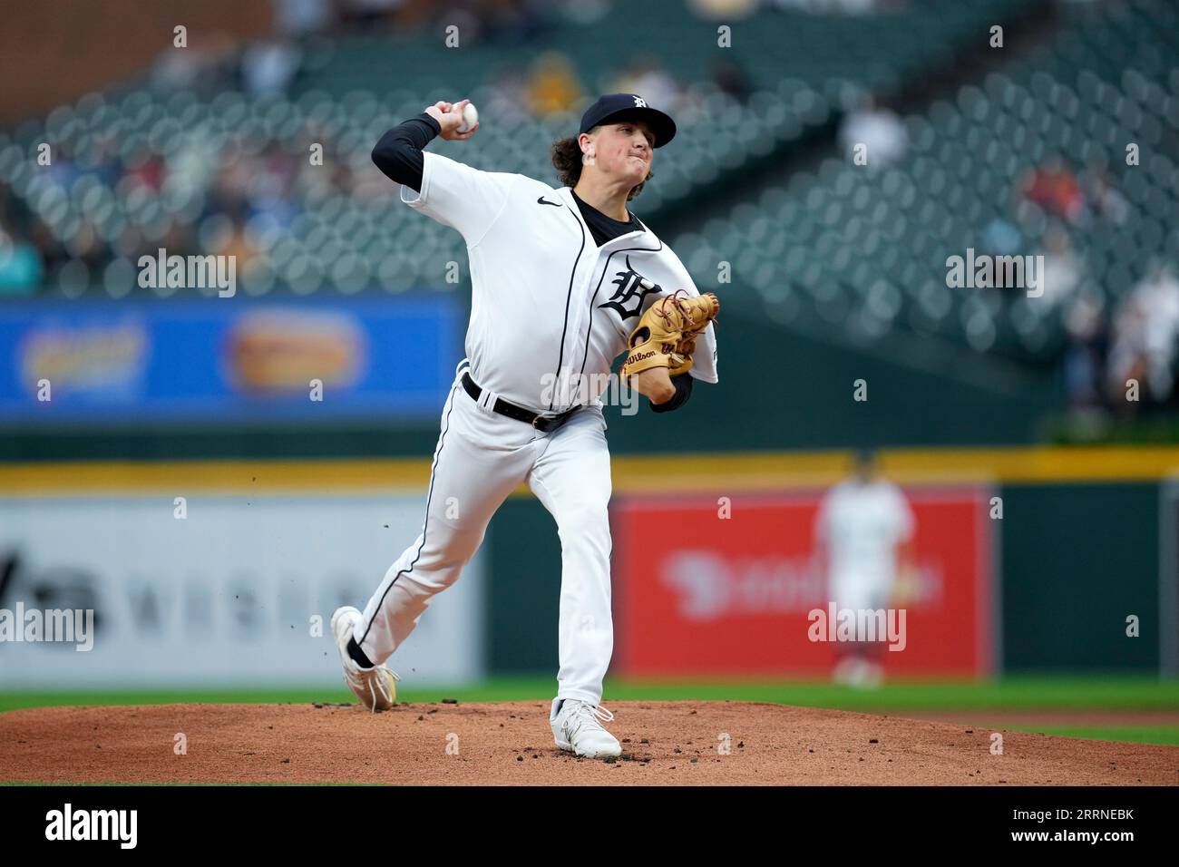 Detroit Tigers pitcher Reese Olson throws against the Chicago White Sox ...