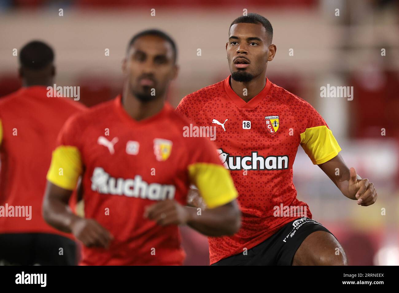 Monaco, Monaco, 2nd September 2023. Andy Diouf of RC Lens during the ...