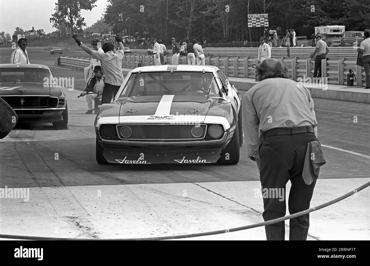 1972 Watkins Glen Trans Am, Roy Woods, AMC Javelin AMX, Started 7th ...