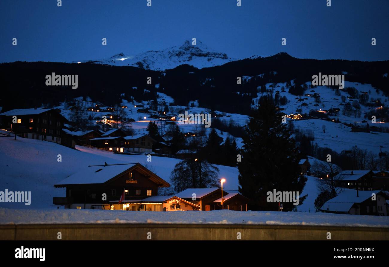 230114 -- GENEVA, Jan. 14, 2023 -- This photo taken on Jan. 12, 2023 ...