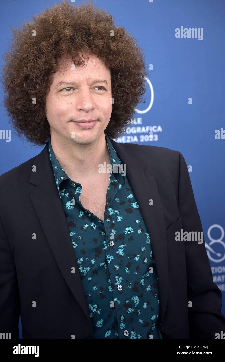 Venice, Italy. 08th Sep, 2023. Michel Franco attends a photocall for ...